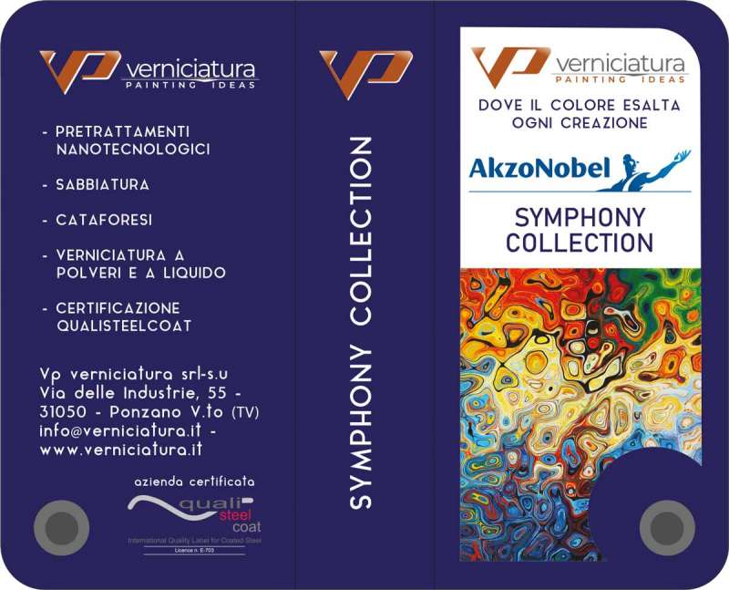 Symphony Collection: la nuova mazzetta colori RAL 2020 - VP Verniciatura